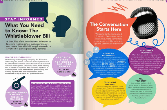 From the Mag: The Conversation Starts Here | Edexec